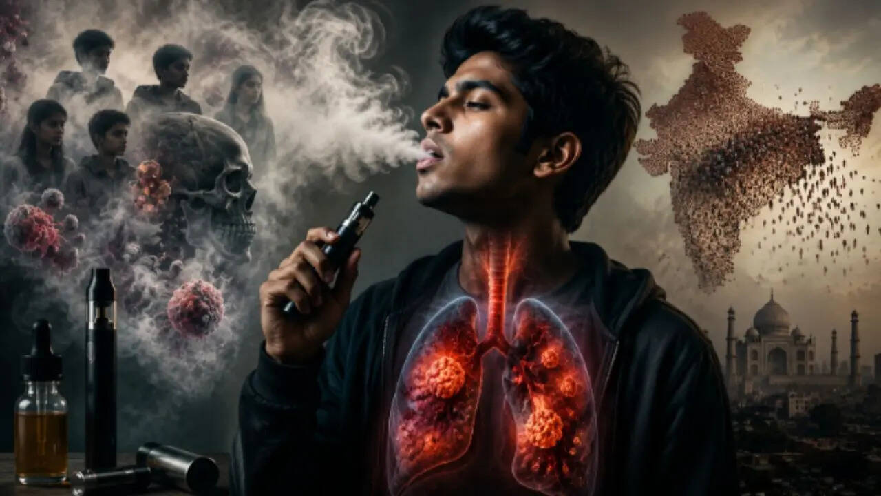 Not just harmless vapour - why experts fear vaping could spark a cancer ...