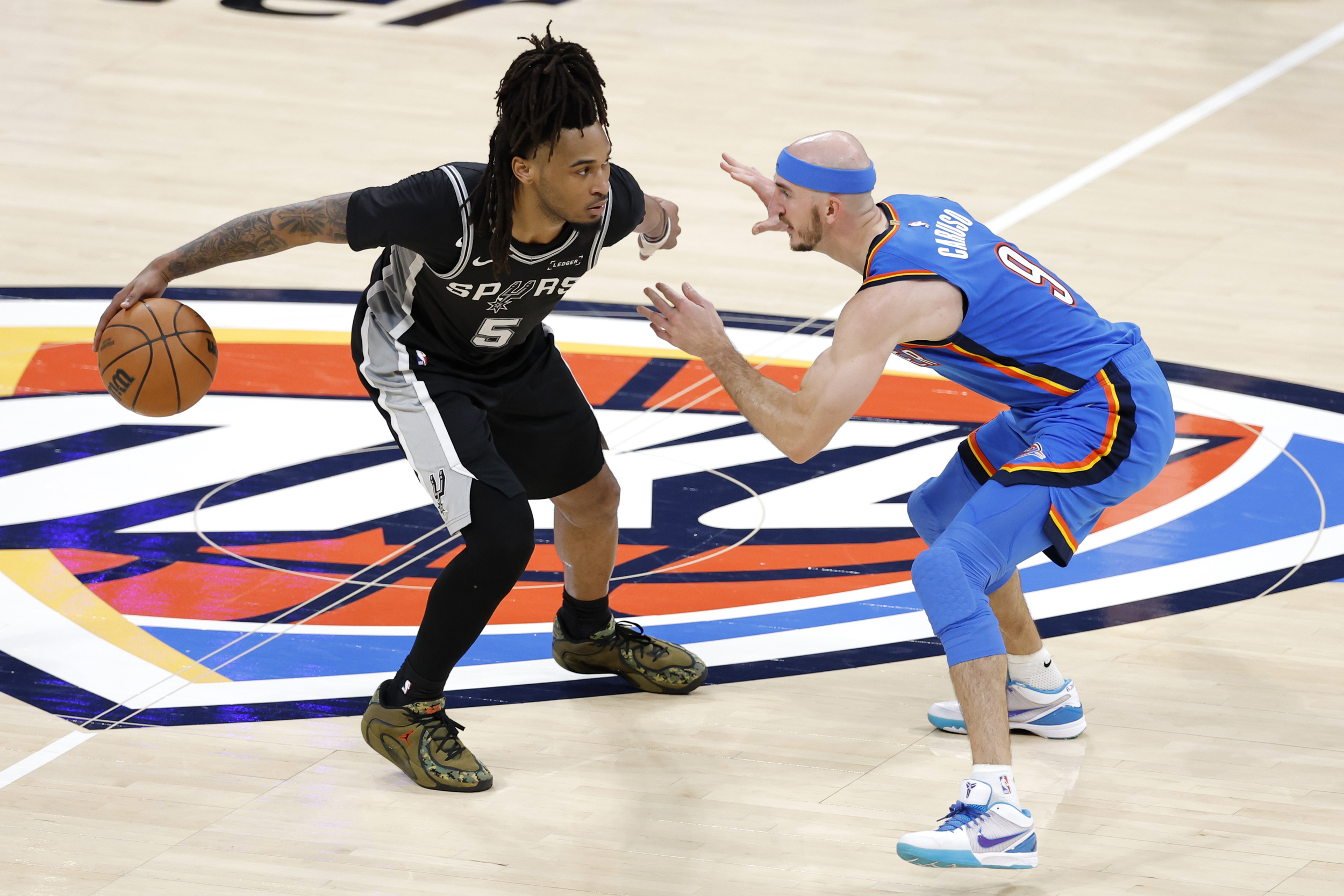 Alex Caruso has salty comments after Thunder get eliminated by Spurs
