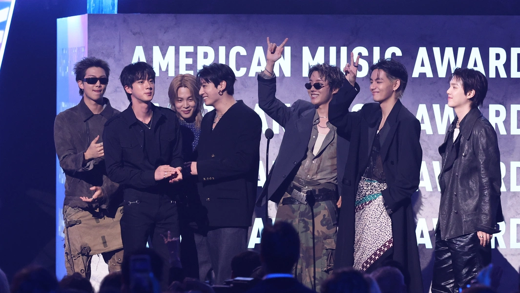 BTS marks powerful return with triple AMA 2026 win
