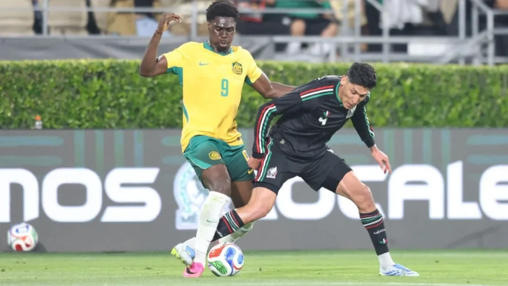 México vence a Australia con gol de Johan Vásquez, en amistoso rumbo al ...