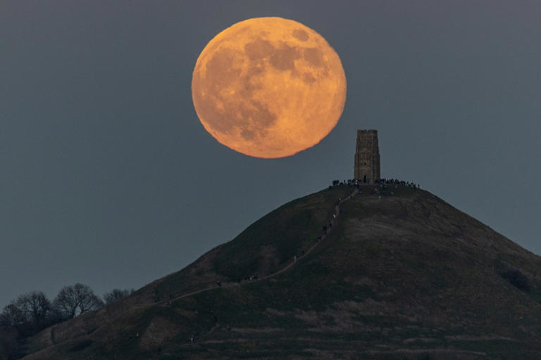 What is a blue moon and can it be seen in the UK today?