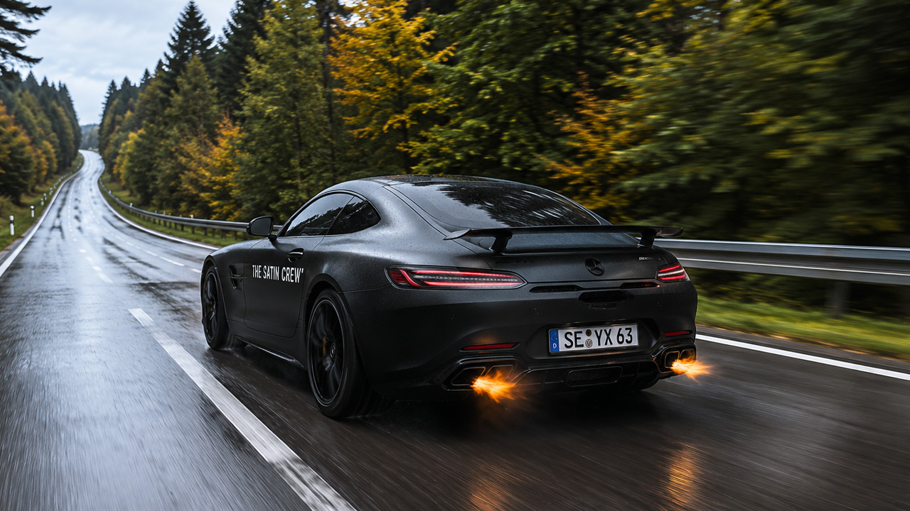Was passiert mit dem AMG GTR auf Eis?