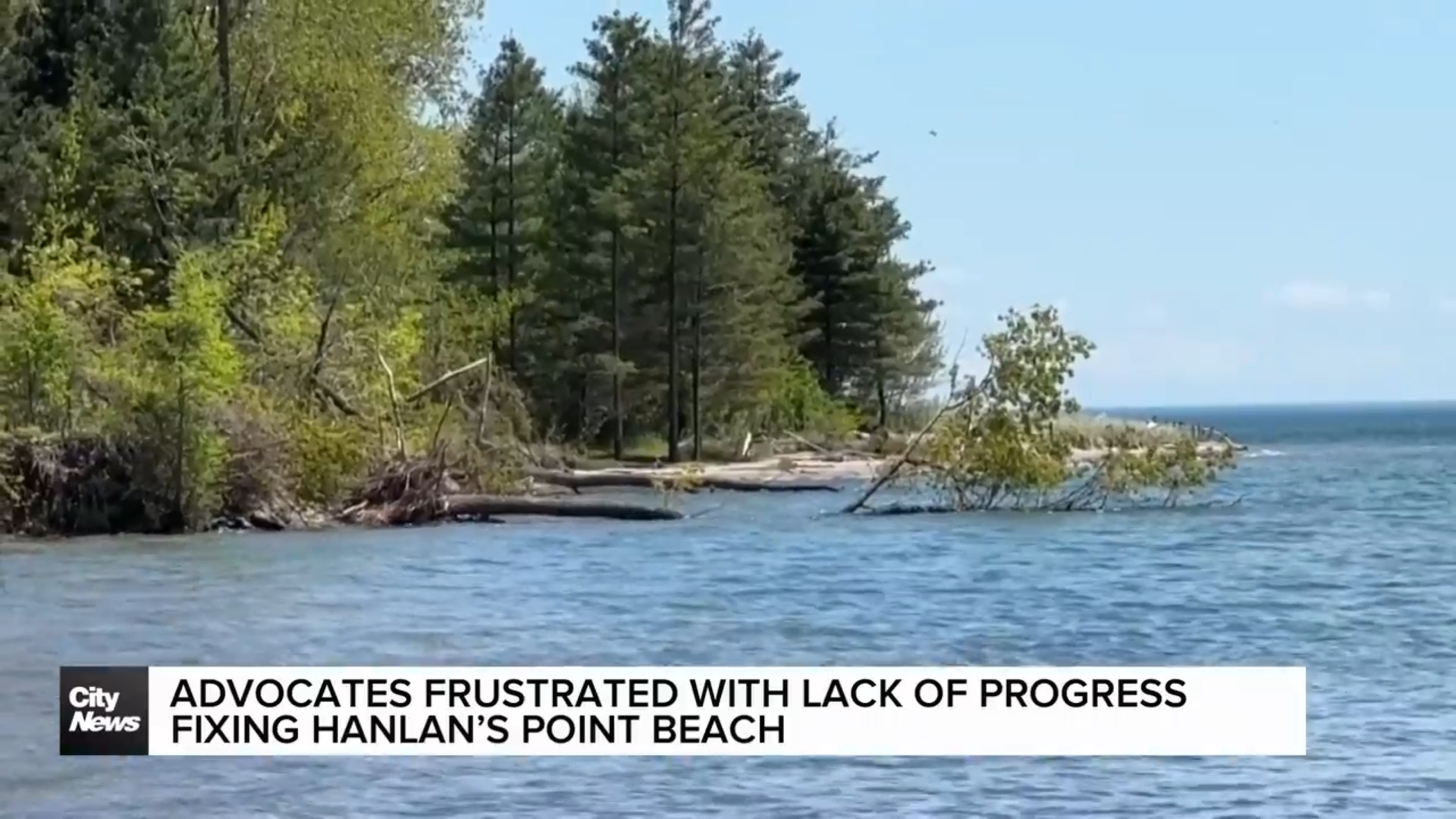Advocates frustrated with lack of progress fixing Hanlan’s Point Beach