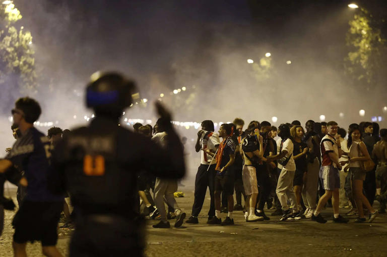 Over 400 arrested across France after PSG's Champions League victory ...