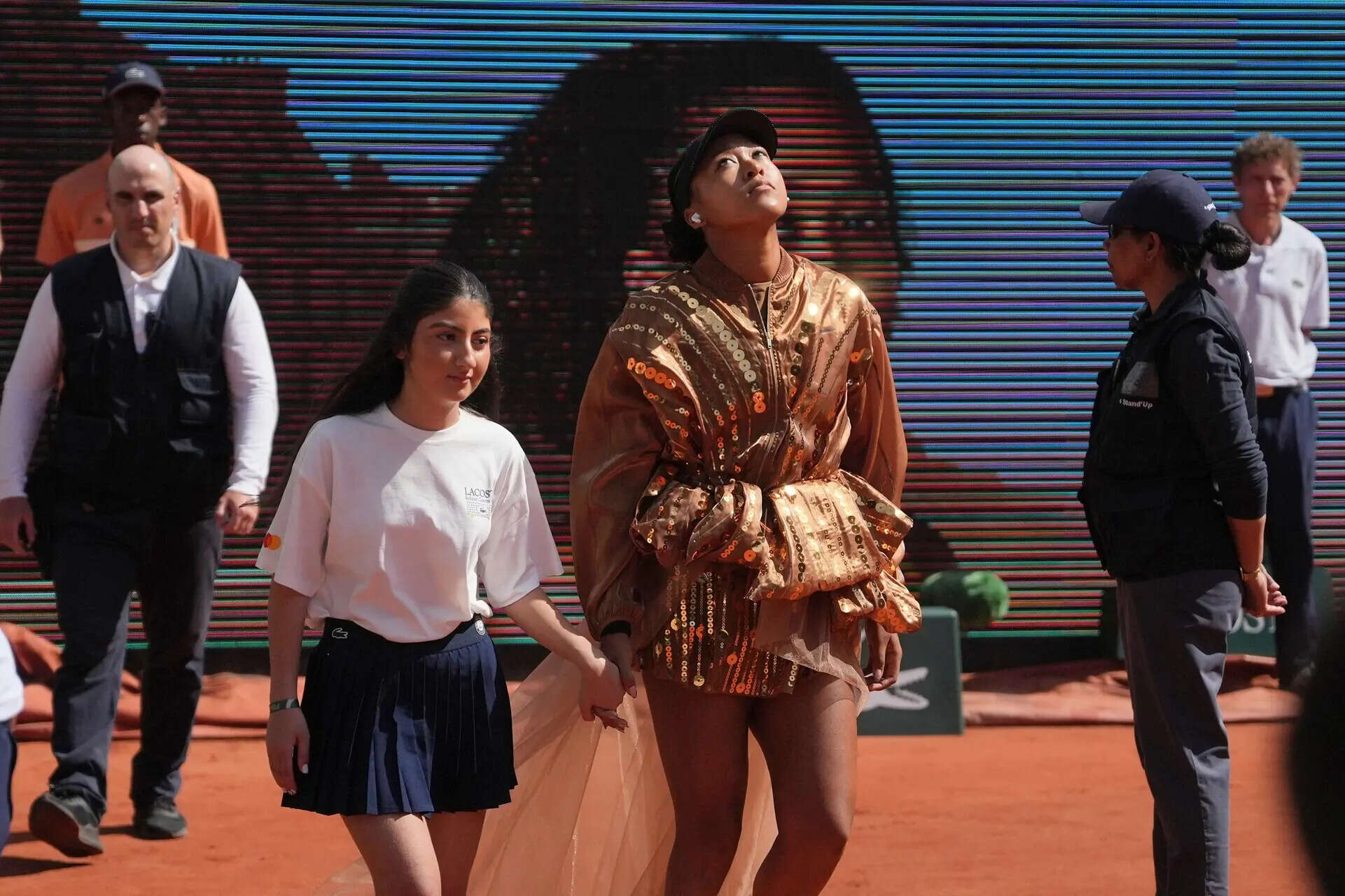 French Open 2026: Gold-sequinned Osaka survives three-setter, to face ...