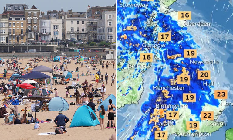 Temperatures to drop after record-breaking May heatwave