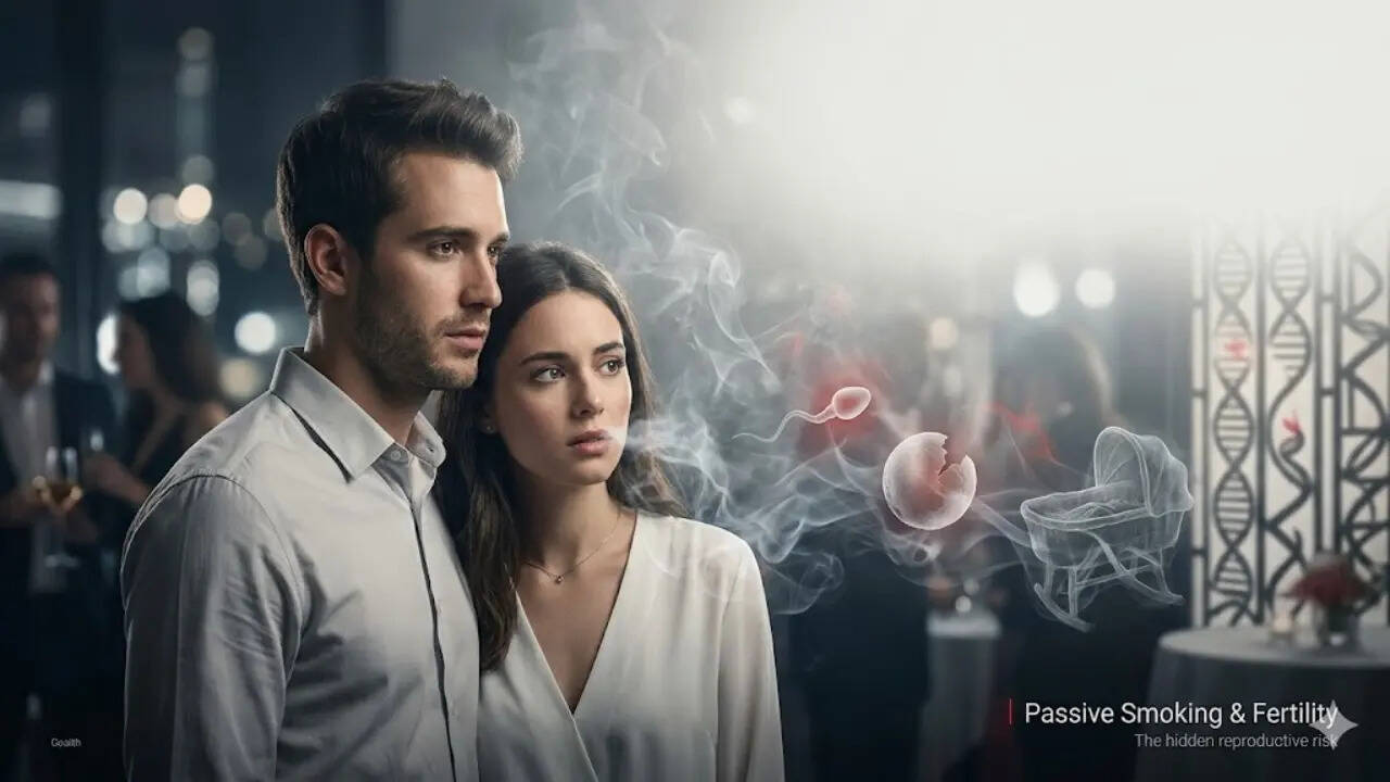 Can passive smoking lead to infertility?