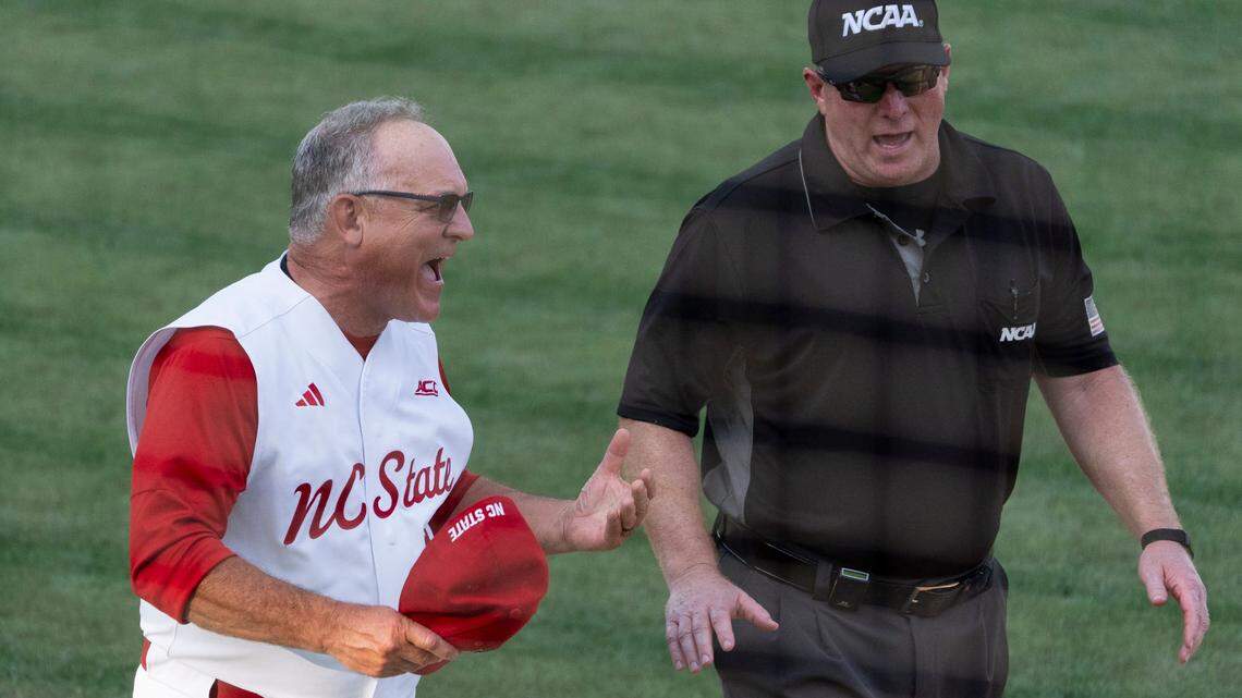 Elliott Avent's coaching career ends on rare call in NC State baseball loss