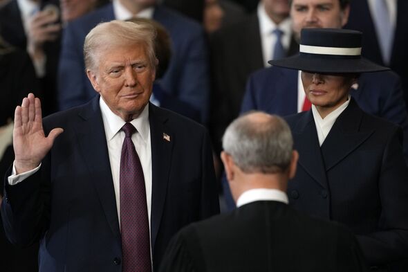 Donald Trump says next inauguration will happen in his ballroom in huge ...