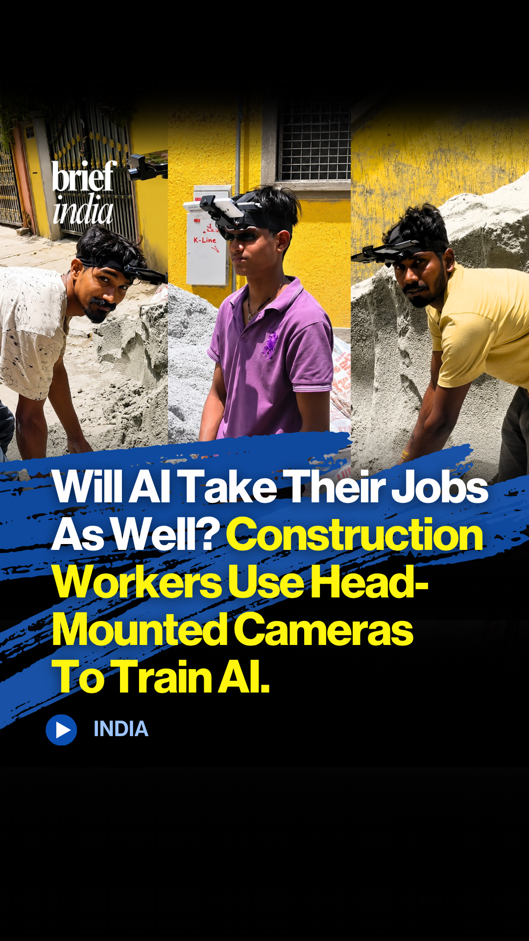 Head-mounted cameras are now training AI using construction workers