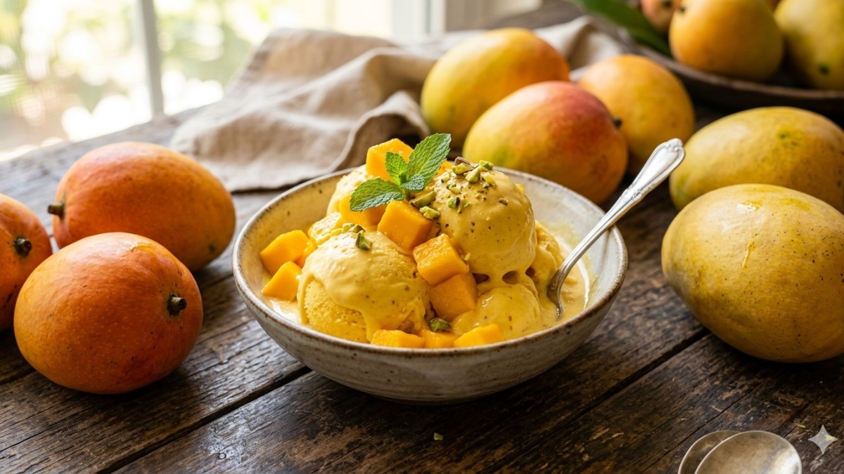 Which mango makes the best homemade ice cream?