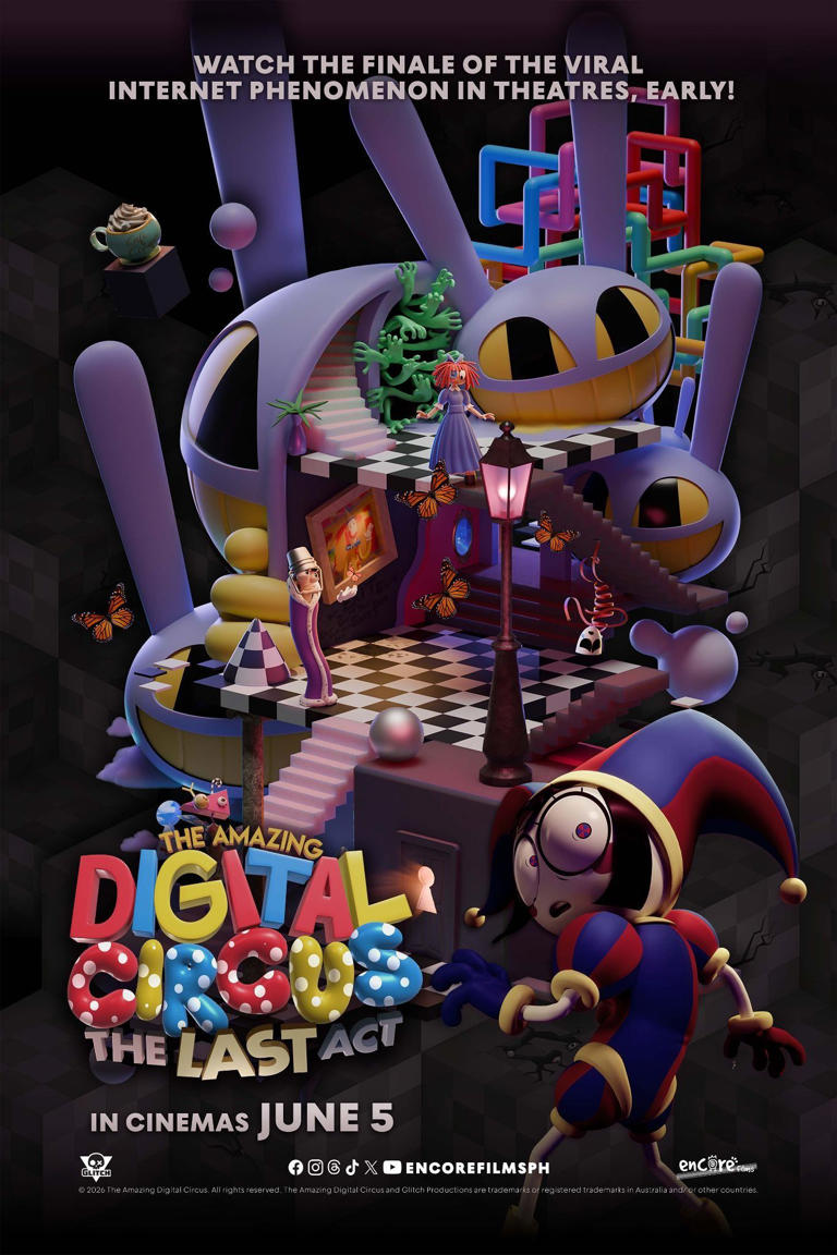 'The Amazing Digital Circus: The Last Act' heads to PH cinemas in June