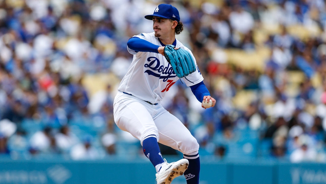 Wrobleski’s one-hit gem, four homers push Dodgers past Phillies