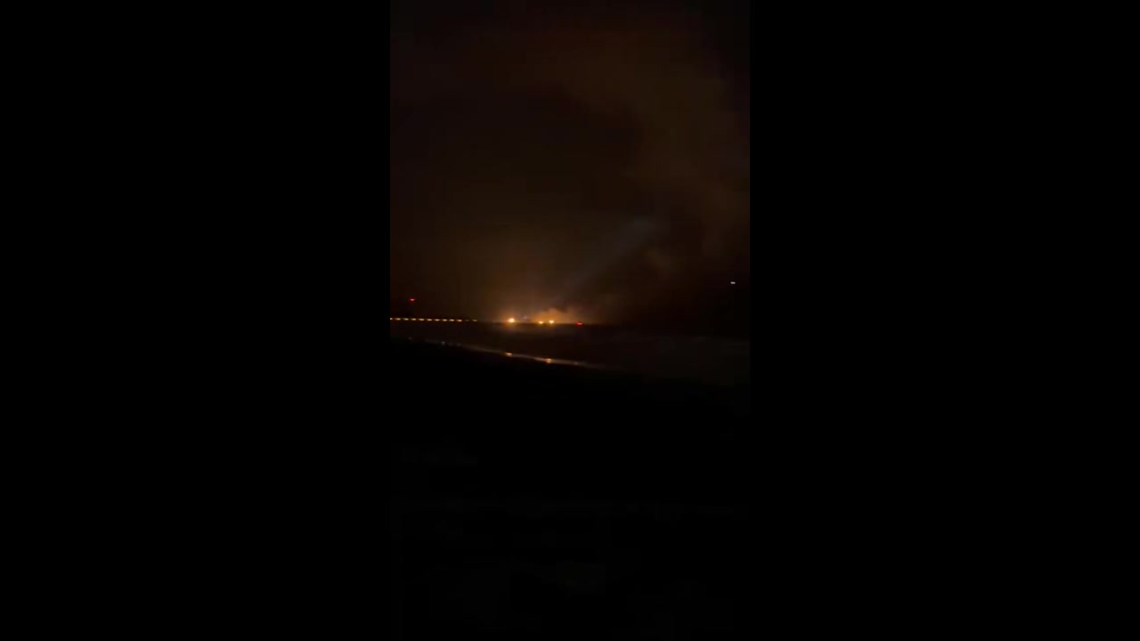 Rocket explosion during ground test lights up sky over Cape Canaveral ...