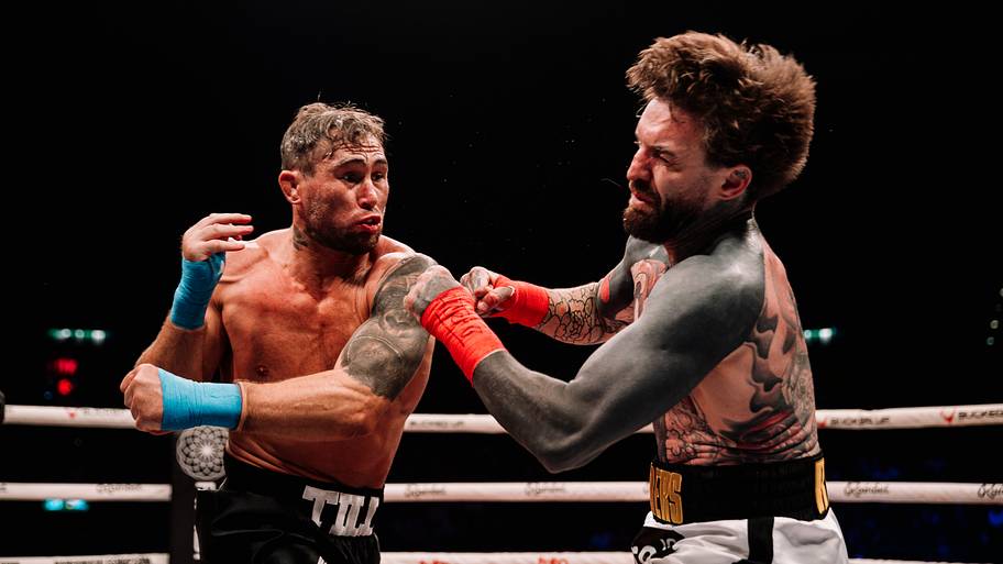 Darren Till survives knockdown to win BKFC debut in style