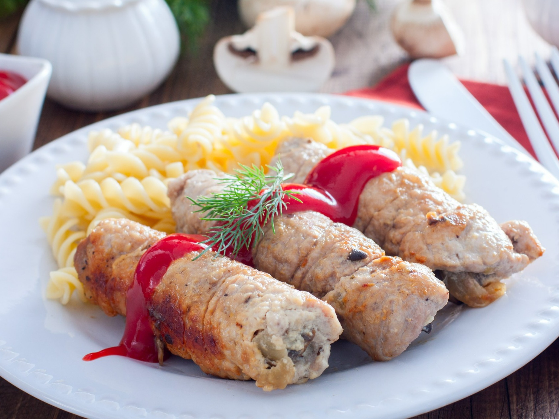 Rozbijam schab i roluję z aromatycznym farszem. Zamiast kotletów zrobię ...