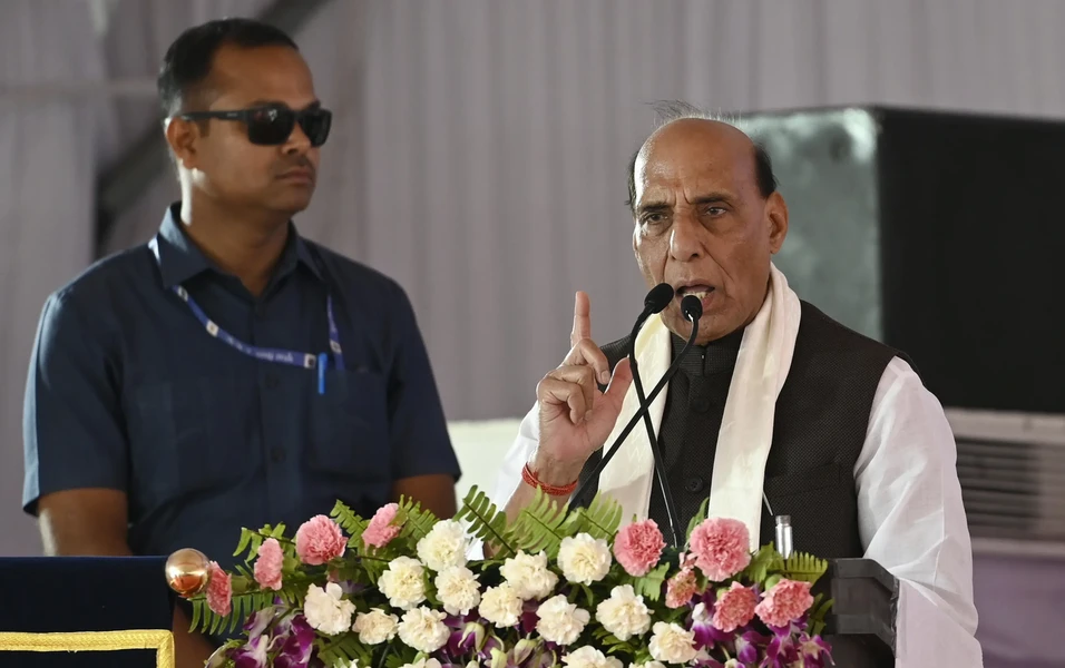 Rajnath Singh hails Lucknow as symbol of military pride