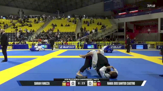 Raika Dos Santos Castro vs Sarah Fanizza 2026 World Jiu-Jitsu IBJJF ...