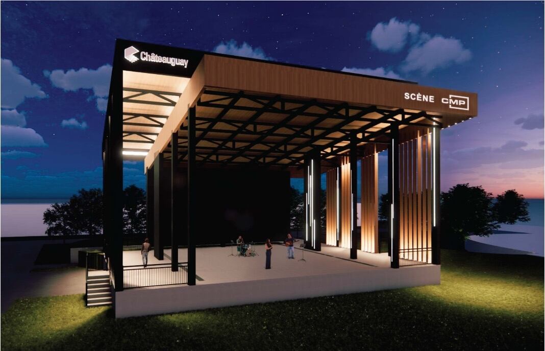 Châteauguay, Que., unveils new permanent outdoor events stage