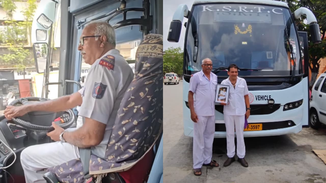 34 years, thousands of passengers: KSRTC bus driver's emotional ...