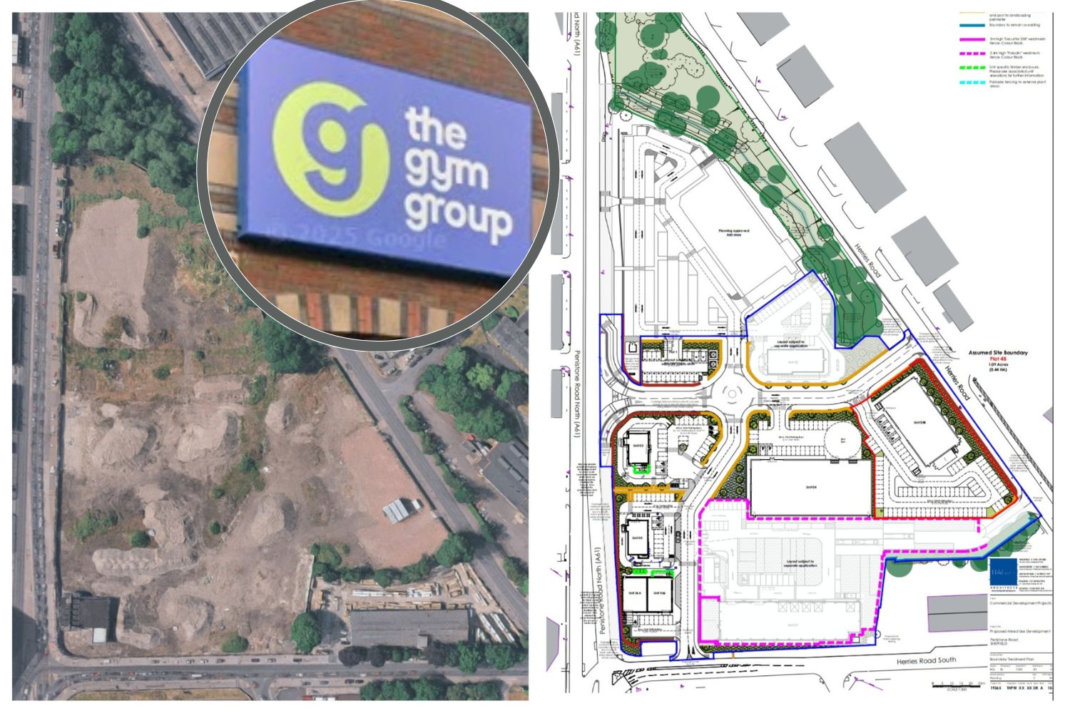 Green light for The Gym Group branch on 'wasteland' near Hillsborough ...