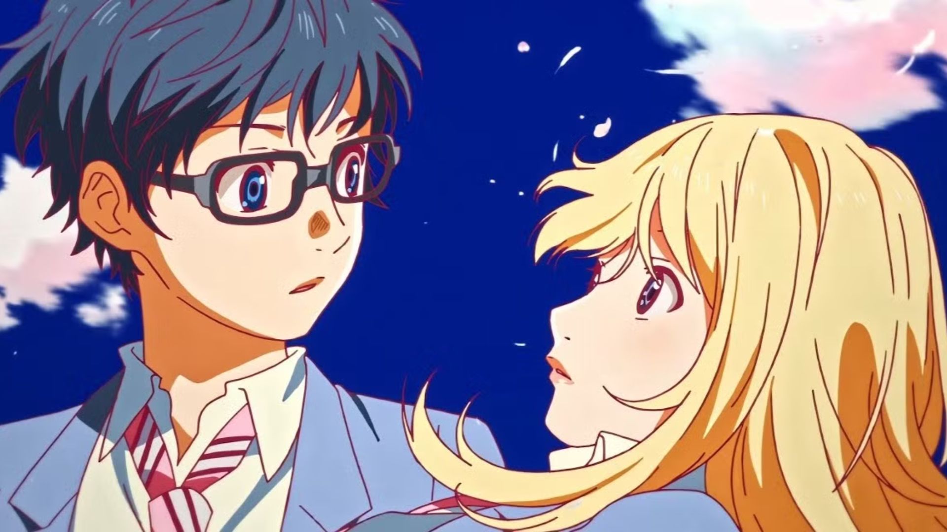 5 masterpiece romance anime better than Your Lie in April