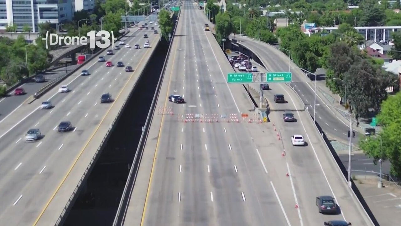 Sacramento drivers navigate Business 80 closure