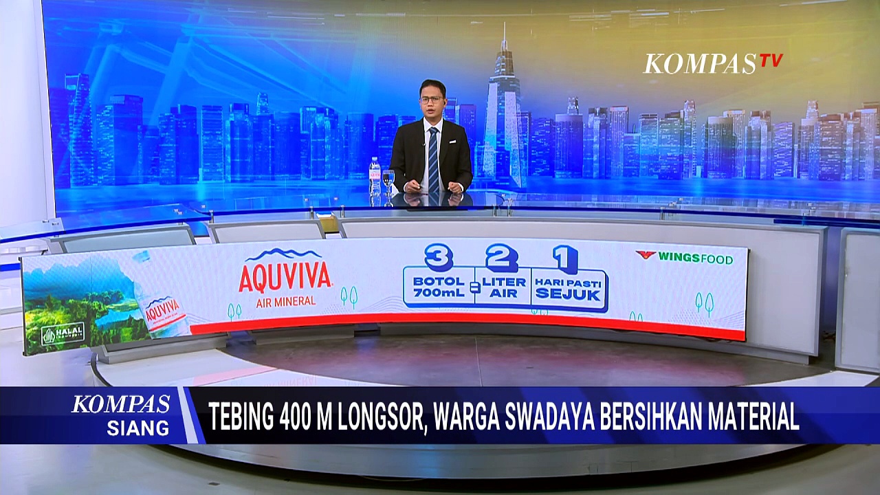 Tebing setinggi 400 meter di Toraja Utara longsor, warga harapkan ...