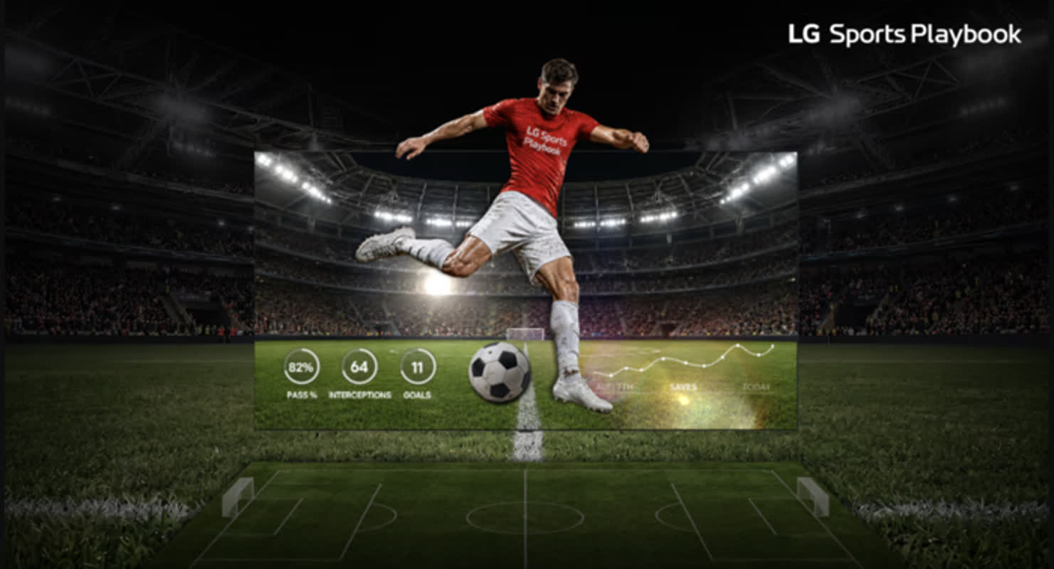 LG 스포츠 분석 TV, 韓 출시 불발