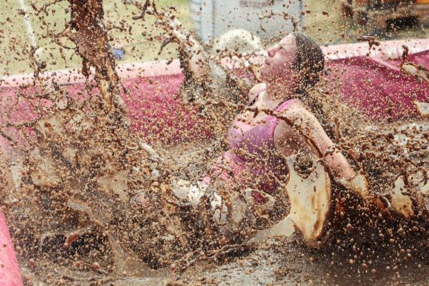 Pictures: Hundreds brave blazing sun to run Race for Life and Pretty Muddy