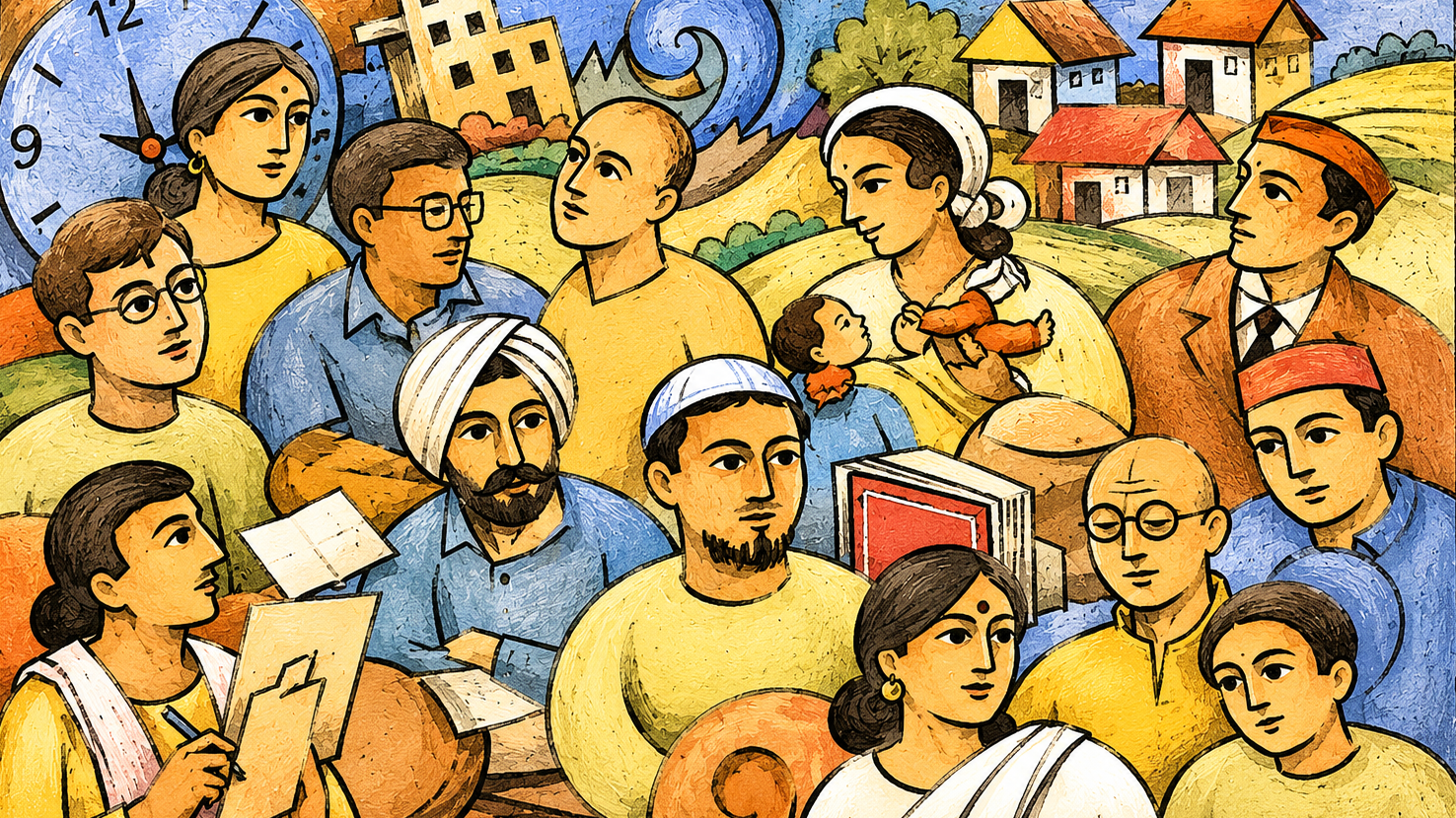 How stamps and postcards helped India count its people