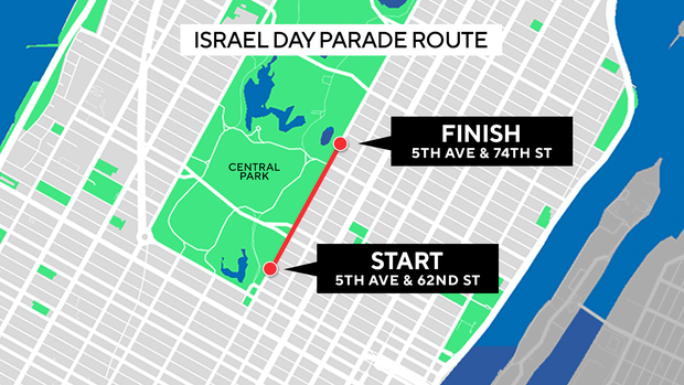 Record turnout expected at NYC Israel Day Parade. Find road closures, a ...
