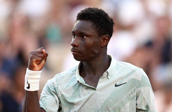 French Open wonderkid, 17, shows his class after being knocked out