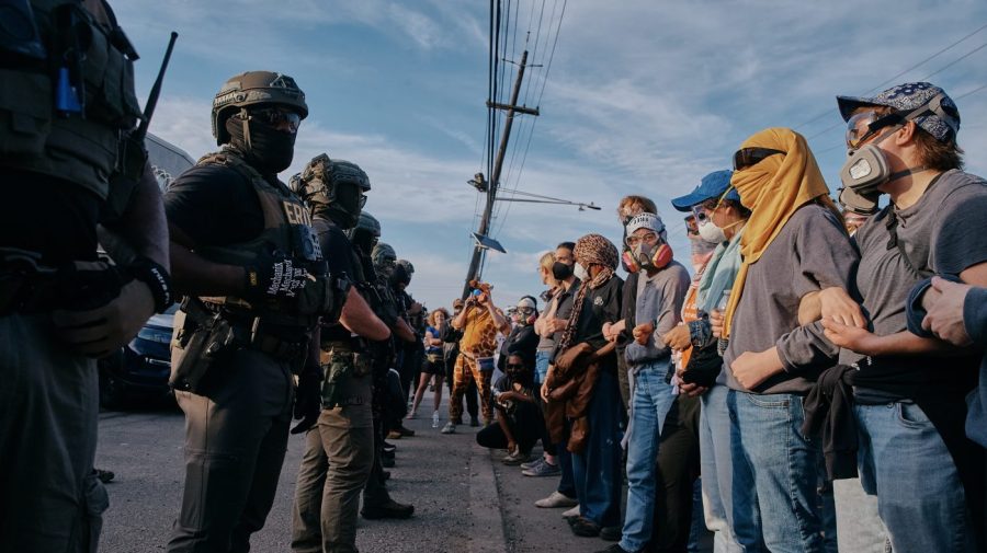 Sherrill, Mullin find common ground on securing protests outside ICE ...