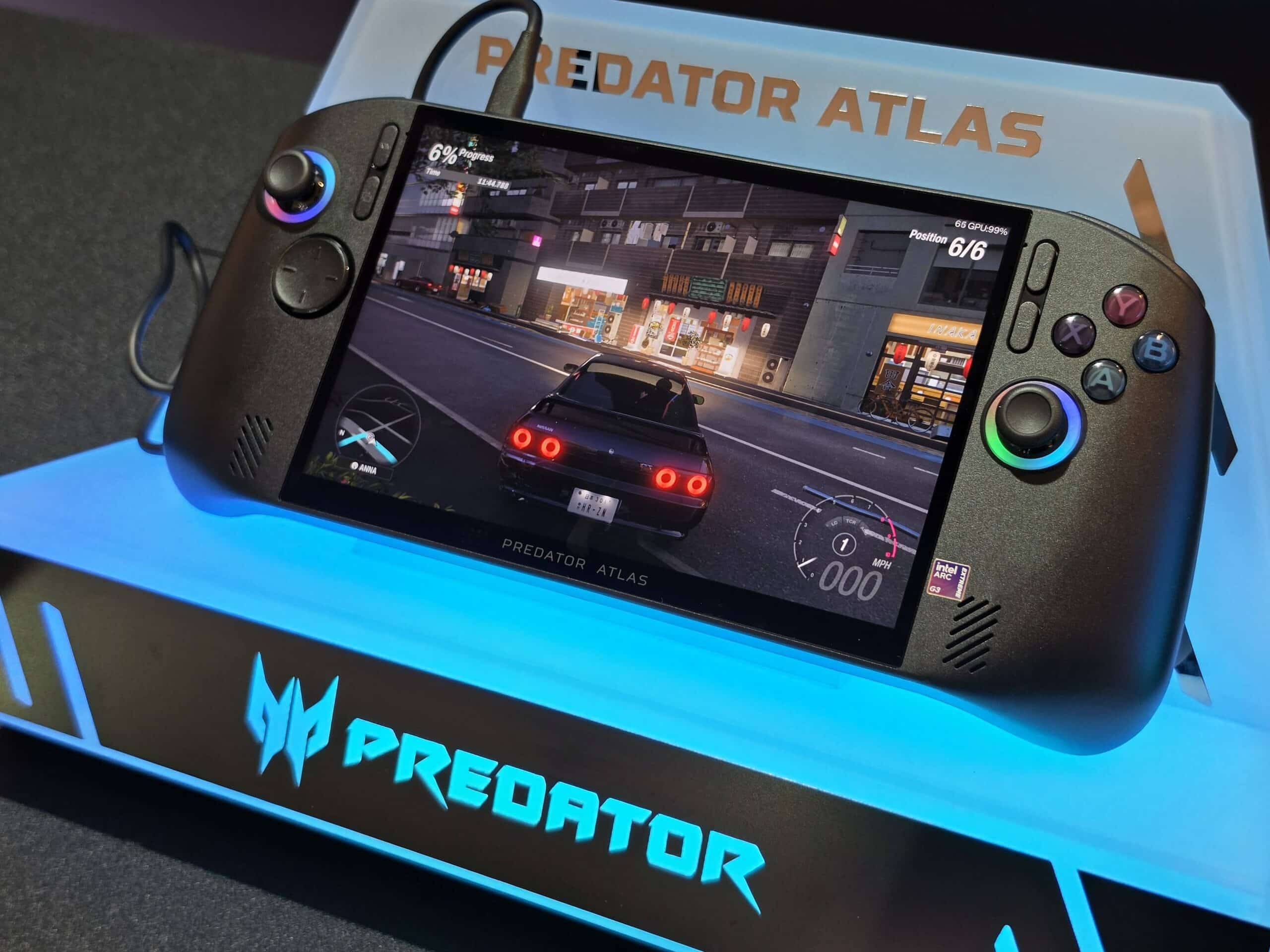 Acer debuts Predator Atlas 8 gaming handheld