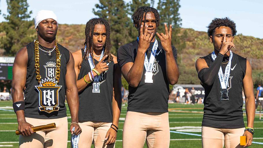 Servite rewrites history again: Friars blast state meet record to claim ...