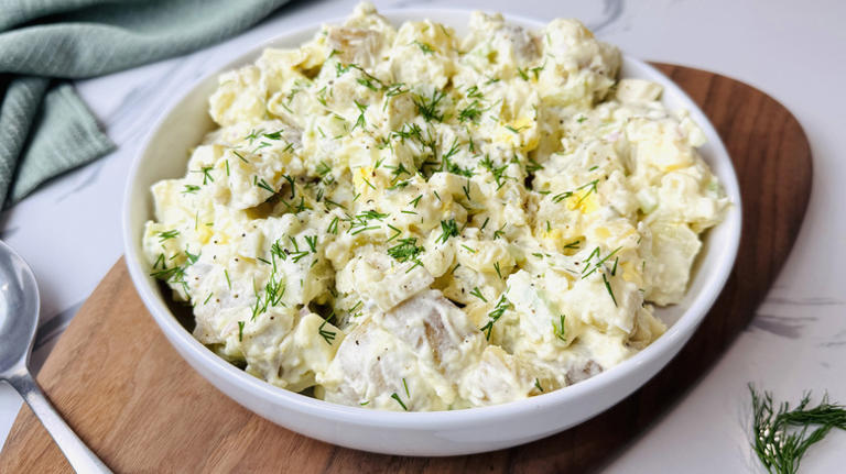 Old-fashioned potato salad recipe