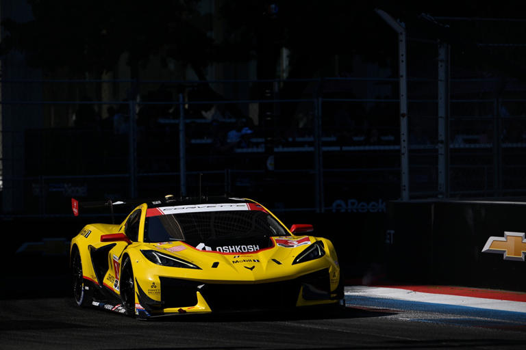 Corvette’s Detroit IMSA win nearly slipped away late