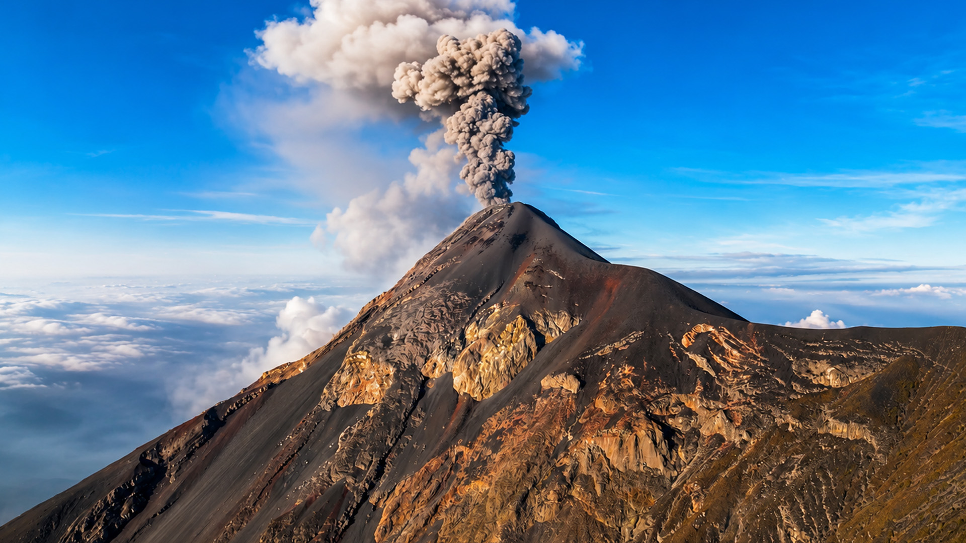 Why does this volcano erupt so often?