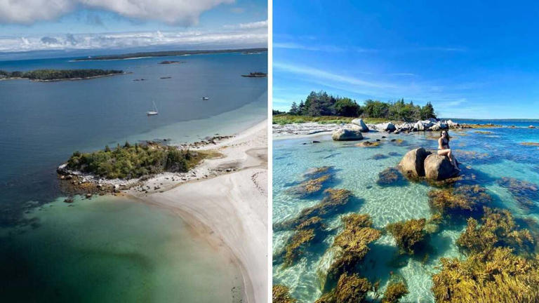 Canada has a mini Caribbean with 3 powder sand beaches and azure waters