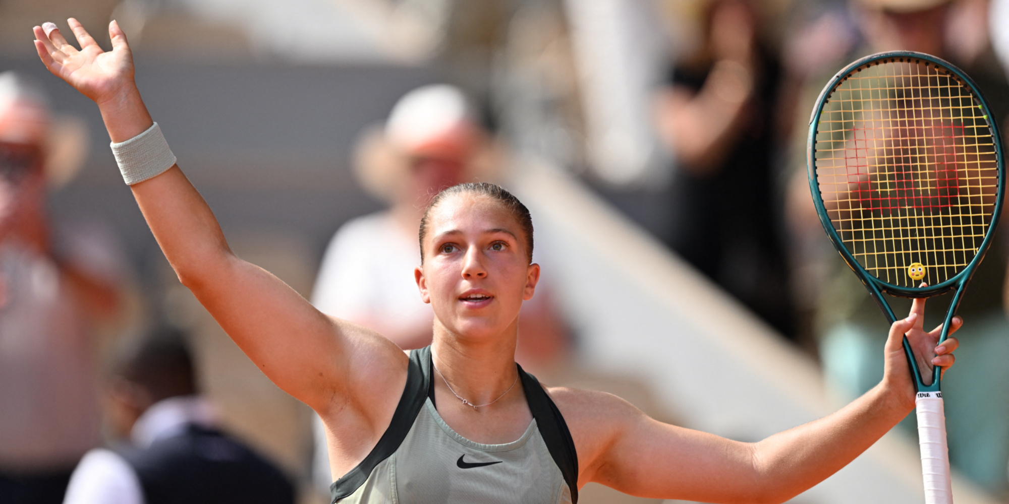 Roland-Garros : Diane Parry s'offre un premier huitième en Grand Chelem ...