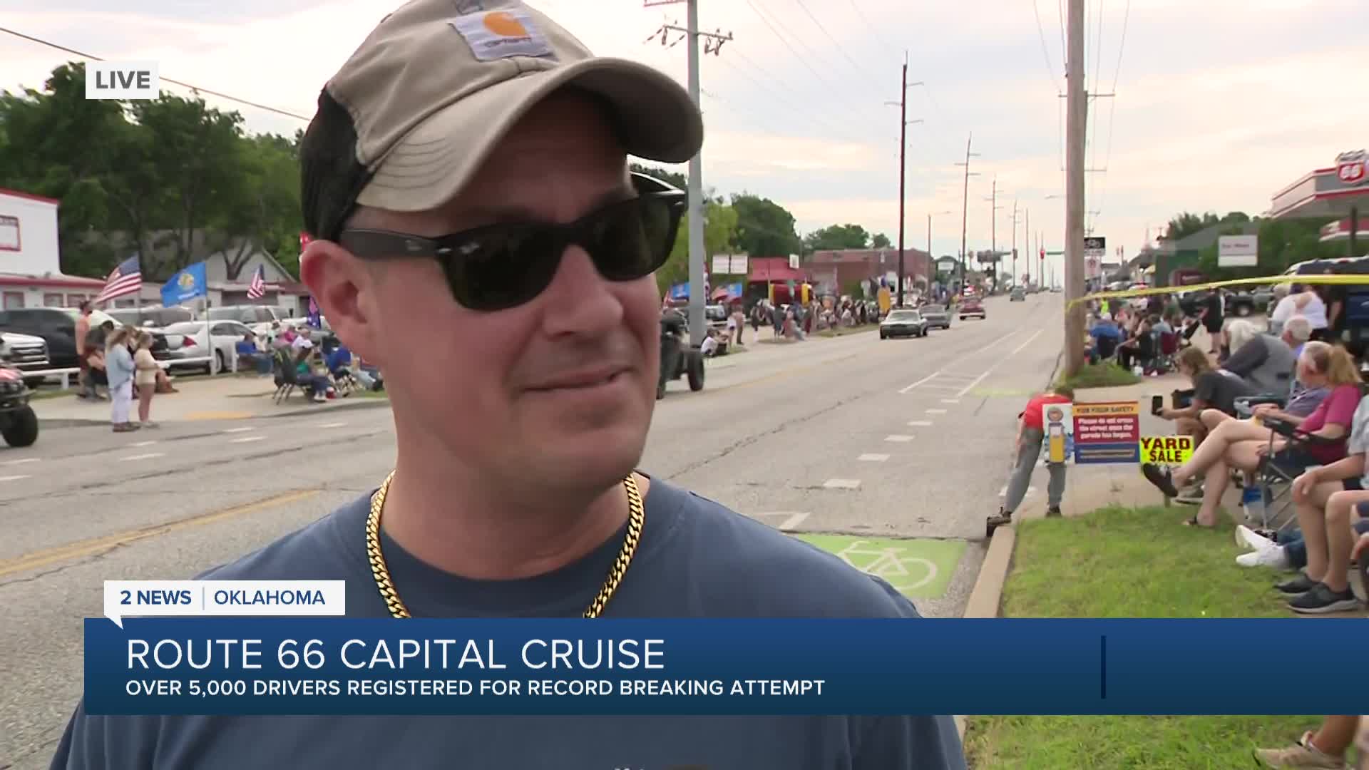 2 News Oklahoma's Cathy Tatom shares some of the sights from the Route ...