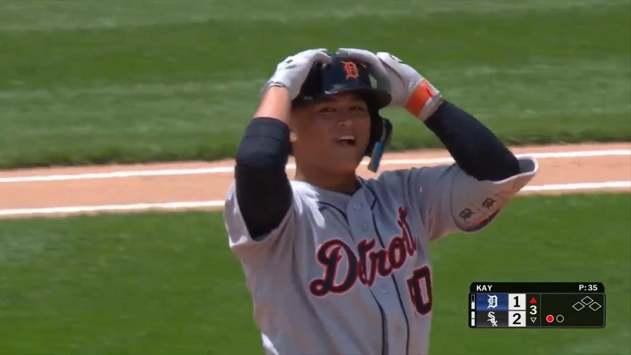 Hao-Yu Lee has base hit in Tigers' 7-1 defeat to White Sox