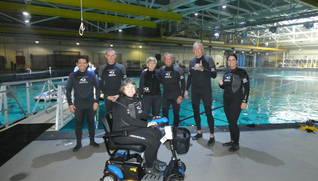 Adaptive scuba diving gives veterans new hope