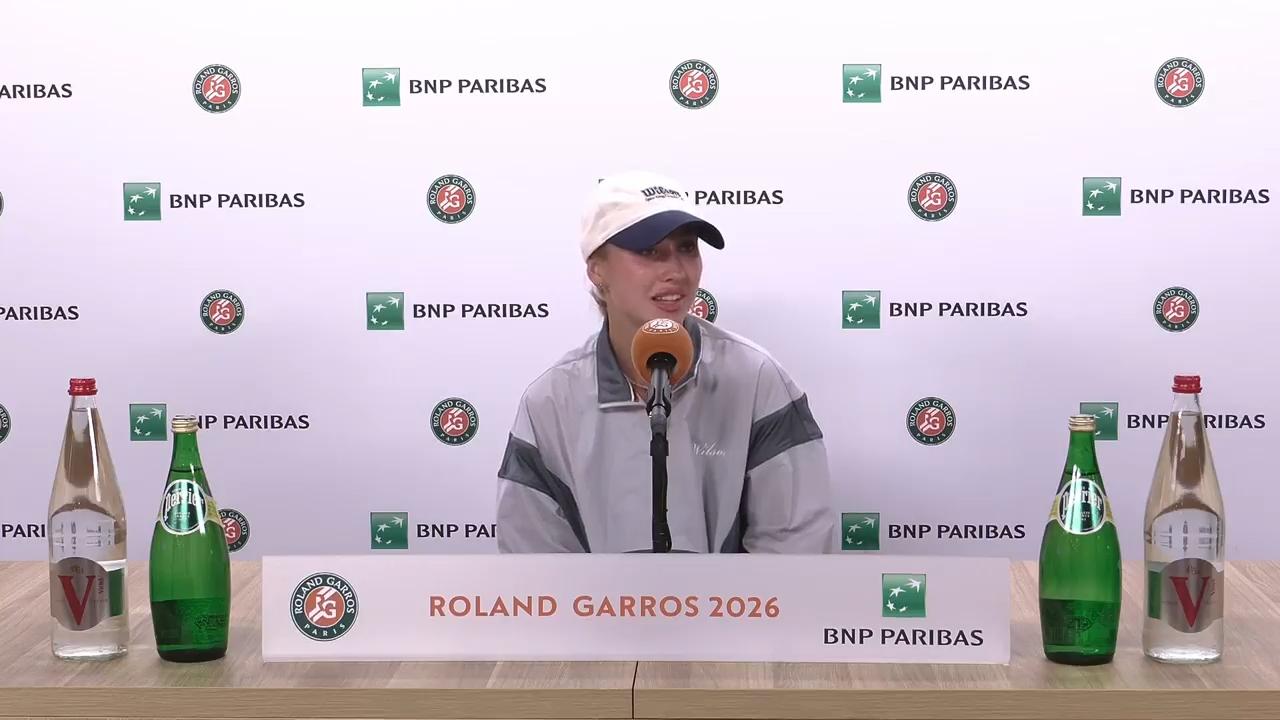 'Just focus on every point' - Potapova reflects on win over defending ...