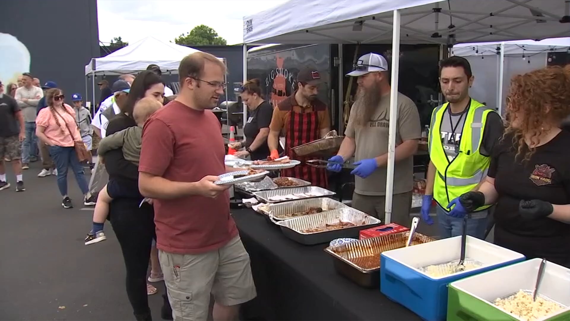 Longview barbecue raises funds for families impacted by tank implosion