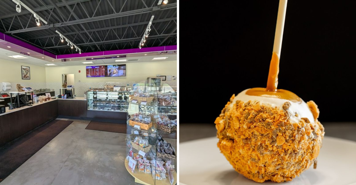 Right across from a history museum in Oklahoma, this chocolate shop is ...
