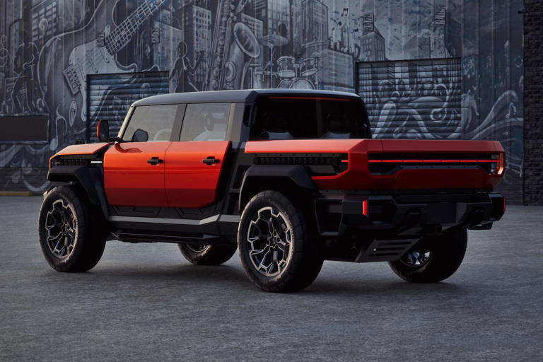 GMC Hummer X concepts reveal potential Jeep Wrangler, Gladiator competitors