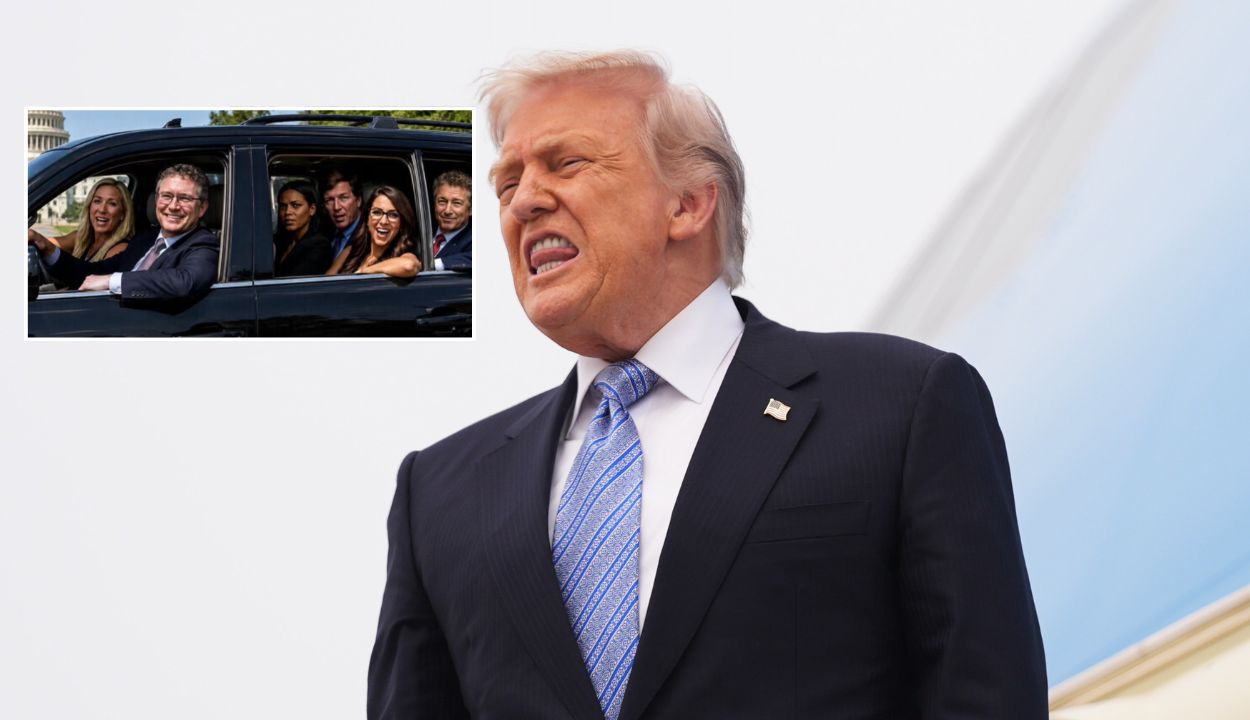 Trump mocks Thomas Massie and Tucker Carlson for driving the 'loser ...