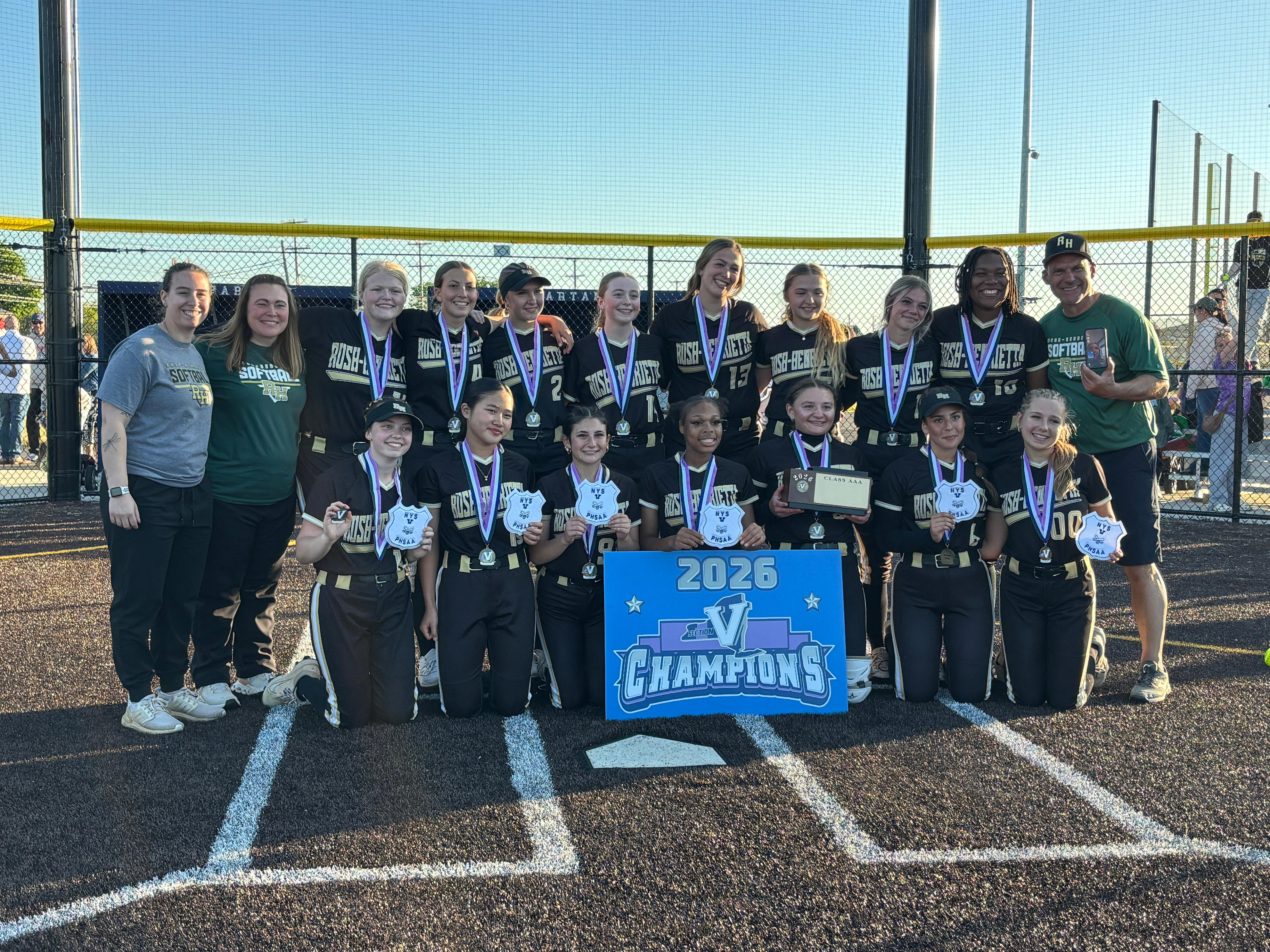 Rush-Henrietta beats Fairport for Section V Class AAA softball crown